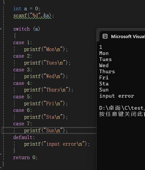 C语言中有关switch语句中最后一个case的break要不要写的问题switch结尾 Csdn博客