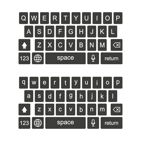 Phone Keyboard Vector Art Icons And Graphics For Free Download