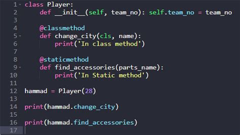Método De Clase Vs Método Estático En Python