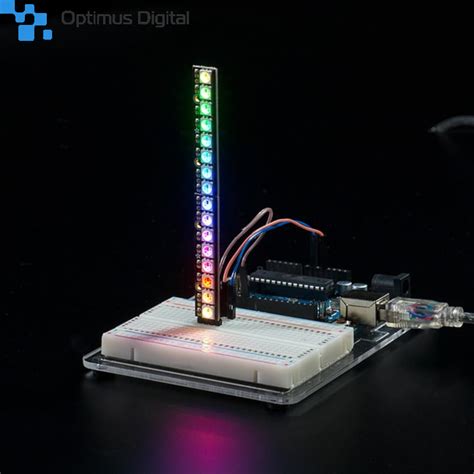 Adafruit Neopixel Stick 8 X 5050 Rgb Led With Integrated Drivers