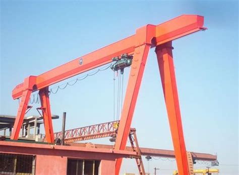 Mh Model Single Girder Container Gantry Crane At Best Price In Xinxiang