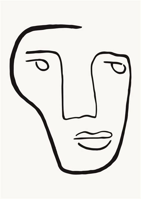 Picasso Abstract Face Poster Abstract Faces Picasso Prints