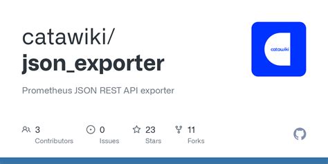 Github Catawiki Json Exporter Prometheus Json Rest Api Exporter