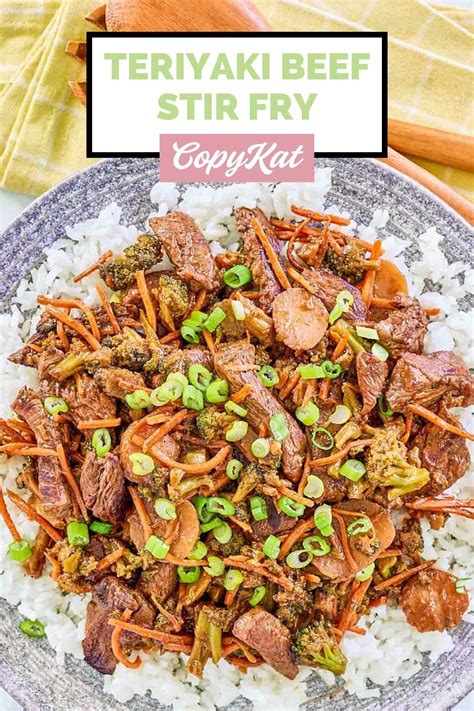 Fast And Simple Teriyaki Beef Stir Fry Tasty Made Simple