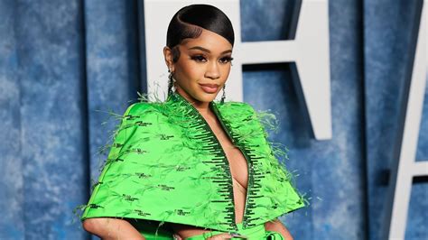 Saweetie Has Blunt Black Bangs Now And It Might Be Her Edgiest Look Yet