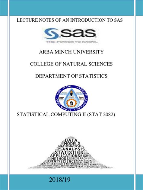 Arba Minch University College Of Natural Sciences Department Of