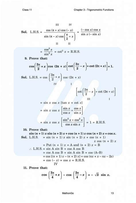 Ncert Solutions For Class 11 Maths Chapter 3 Exercise 3 3 Mathongo
