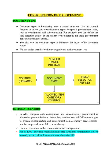 Configuration Of Po Document Pdf Computer Science Software