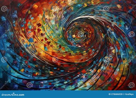 Colorful Vibrant Abstraction Background That Is A True Explosion Of