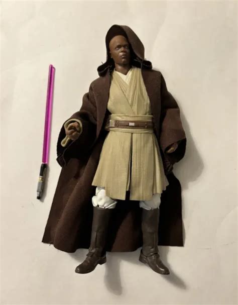 Figura 2019 Star Wars Black Series Mace Windu 82 6 Sfusa Completa