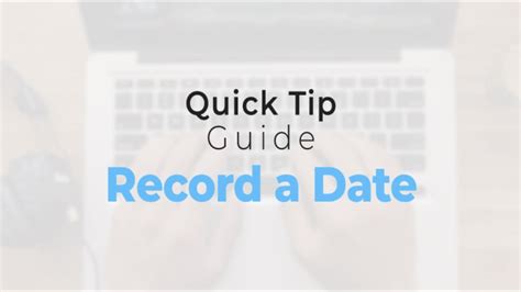 Automate Your Workflows With Smartsheet Record A Date Tutorial Youtube