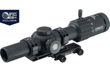 Sig Sauer Opmod Tango Msr 1 6x24mm Rifle Scope 30mm Tube Second Focal