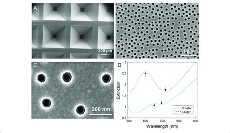 Nanopores In Silicon Nitride Membranes With Two Thin Gold Films A Download Scientific