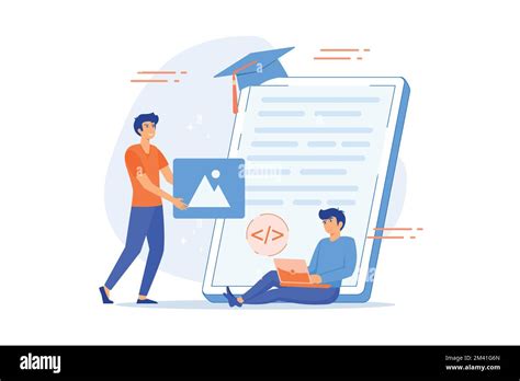 Full Stack Developer Background Stock Vector Images Alamy