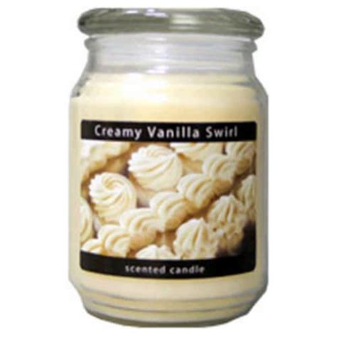 Candle Lite 3297553 18 Oz Creamy Vanilla Swirl Scented Wax Candle 1