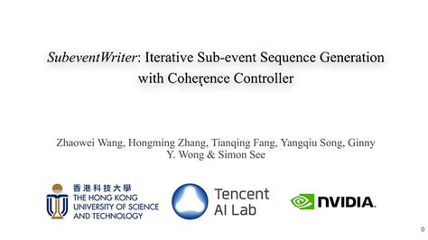 Subeventwriter Iterative Sub Event Sequence Generation With Coherence Controller Underline