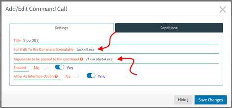 Command Calls OBS Synthesis VR