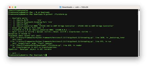 fluidterm 3 7 4 crashing on macos · issue 973 · bdring fluidnc · github
