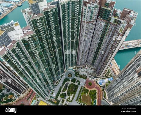Lohas Park Hong Kong February Top View Of Hong Kong