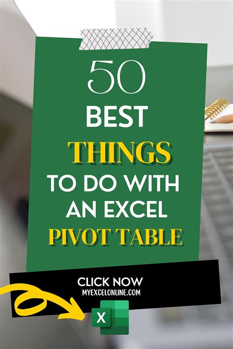 how to effectively use an excel pivot table artofit