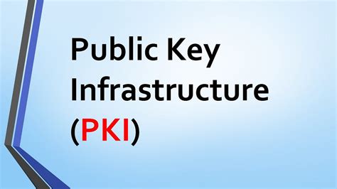 Public Key Infrastructure Concepts By Mohammadreza Tarkhan Dev Genius