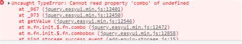 Jquery Easyui Min Js 12401 Uncaught TypeError Cannot Read Property
