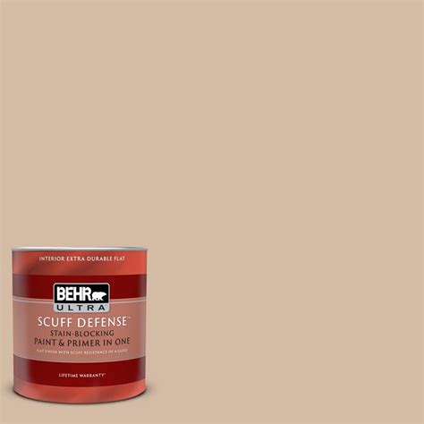 Behr Ultra 1 Qt 290e 3 Classic Taupe Extra Durable Flat Interior