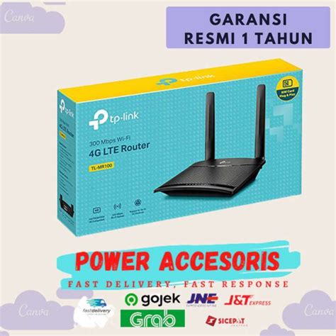 Promo Tl Mr Mbps Wireless N G Lte Router Tp Link Tl Mr Diskon Di Seller Hexana