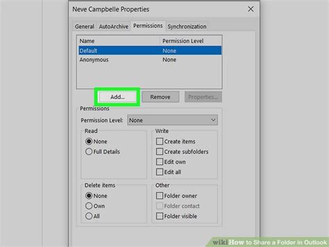 4 Easy Ways To Share A Folder In Outlook WikiHow
