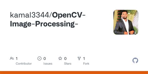 GitHub Kamal3344 OpenCV Image Processing