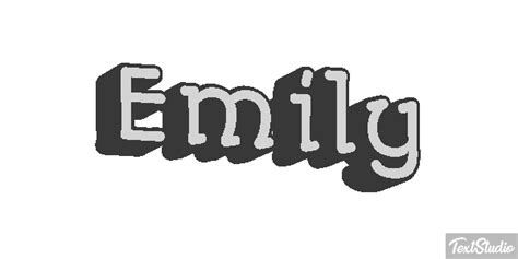 Emily Name Animated  Logo Designs