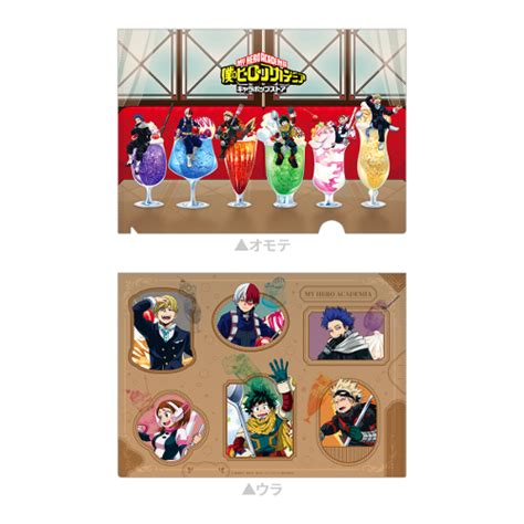 [24년 12월 발매] 나의 히어로 아카데미아 Ua 오픈 스쿨 한정 공식 클리어 파일 크림 소다 Ver 나히아 히로아카 애니 공식 굿즈 도키도키굿즈