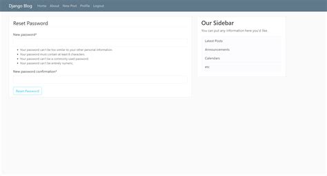 Github Frontenddev Jamesdjango Blog App Django Blog Application That Uses Custom Bootstrap
