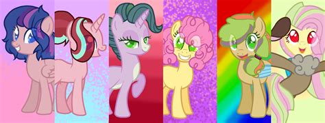 Mlp Main 6 By Chichi26 On Deviantart