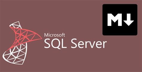 Creating Markdown Reports From Sql Server Queries Jenxsi