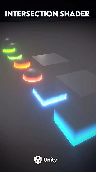 Intersection Shader Effect In Unity Unity Gamedev Vfx Gaming Youtube