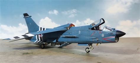 Vought F 8p Crusader Aéronavale [academy 1 72°] De Ghk