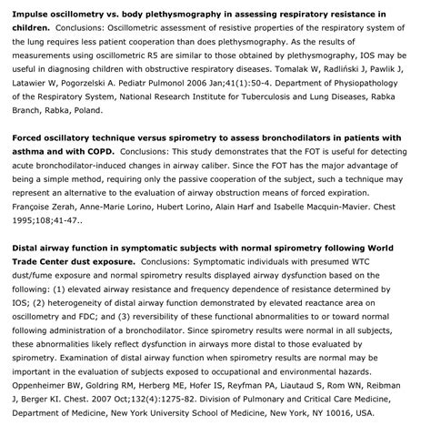 Ios Impulse Spirometry Quick Quiet And Cooperation Free Ios Impulse Spirometry Quick Quiet And Cooperation Free
