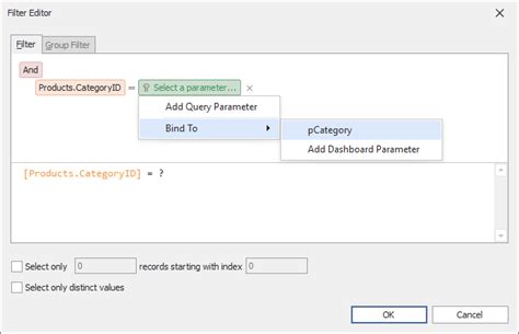 Cascading Parameters Devexpress End User Documentation