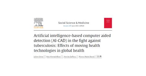 Artificial Intelligence Based Computer Aided Detection Ai Cad In The