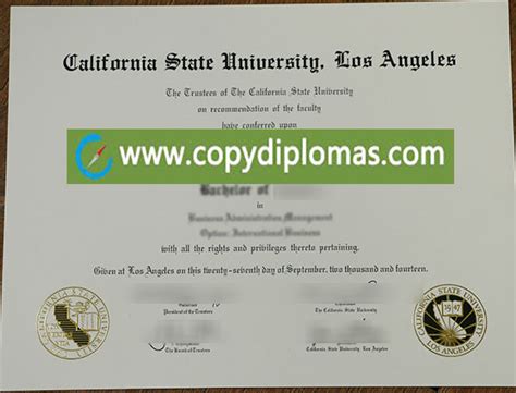 How Long To Buy Fake Csula Degree Buy Fake Diplomas High School College Degrees Fake