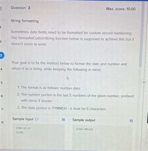 Solved String Formatting Sometimes Date Fields Need To Be