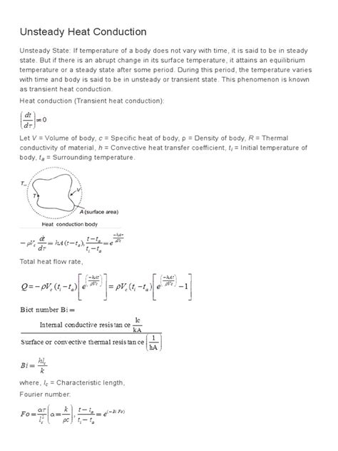 06unsteady Heat Conduction Pdf