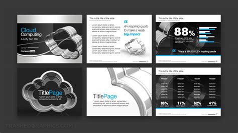 Feature Rich Cloud Computing Ppt For It Professionals Trashedgraphics