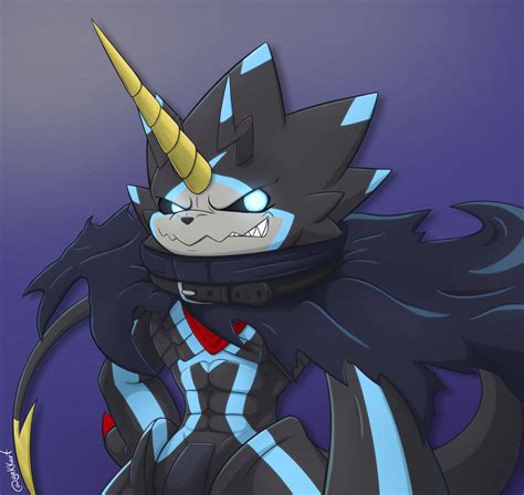 Gulusgammamon Oc By Gekkart On Deviantart