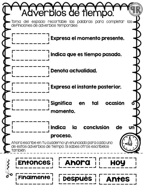 Spanish Language Worksheet With Instructions For Students To Learn And