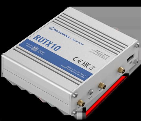 Teltonika RUTX10 Professional Gigabit Ethernet Router Essential Communication Services