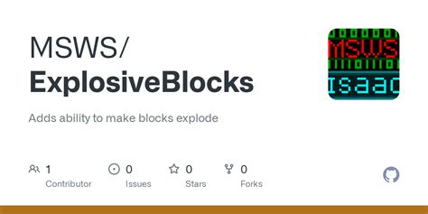 Github Msws Explosiveblocks Adds Ability To Make Blocks Explode
