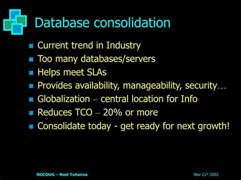 Ppt Oracle Database Consolidation Powerpoint Presentation Free Download Id749319