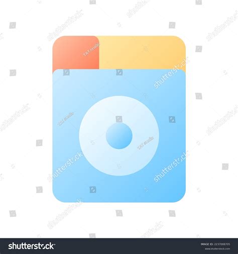 Washing Machine Pixel Perfect Flat Gradient Stock Vector Royalty Free 2237008705 Shutterstock